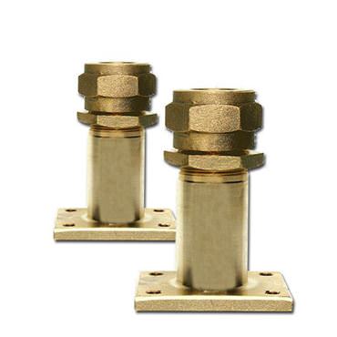 Buck Algonquin Outside Mount Rectangular Flange Bronze Rudder Ports ...