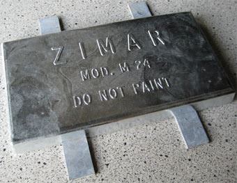 M-24HD Zimar Weld On Plate Zincs – Propeller Depot