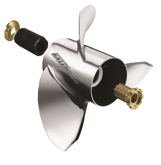 Michigan Wheel Ballistic stainless boat prop – Propeller Depot